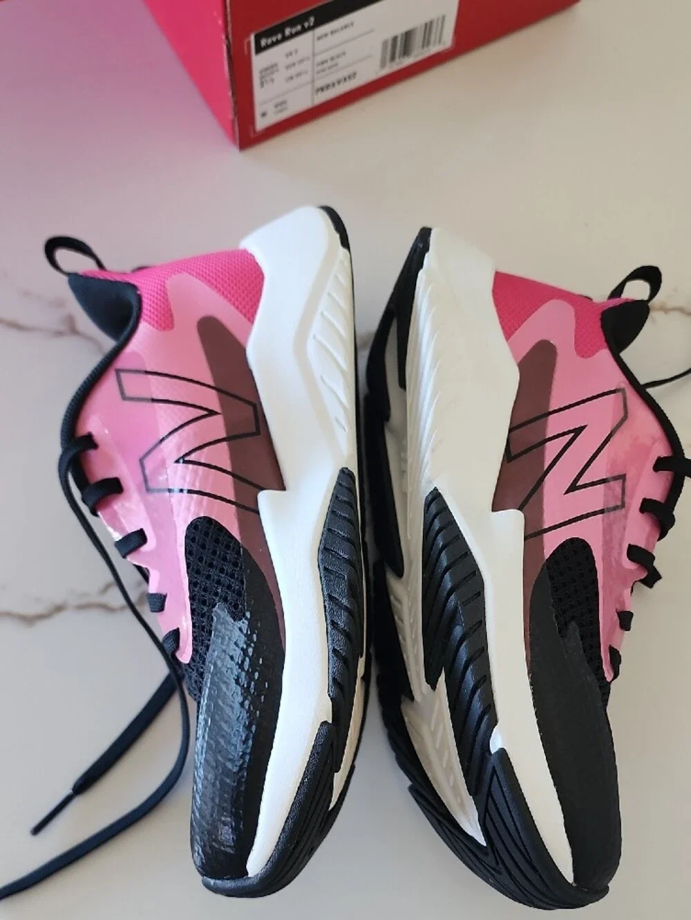 New Balance | Shoes | New Balance Rave Run V2 Kids Running Shoes Pink ...